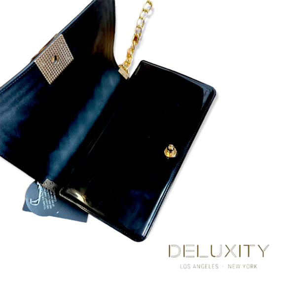 Deluxity | Bags | Nwt Deluxity La Convertible Black Gold Chain ...